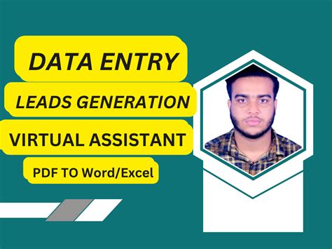 fast data entry virtual assistant lead generation copy paste