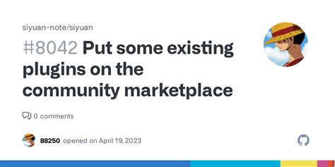 Put Some Existing Plugins On The Community Marketplace · Issue 8042
