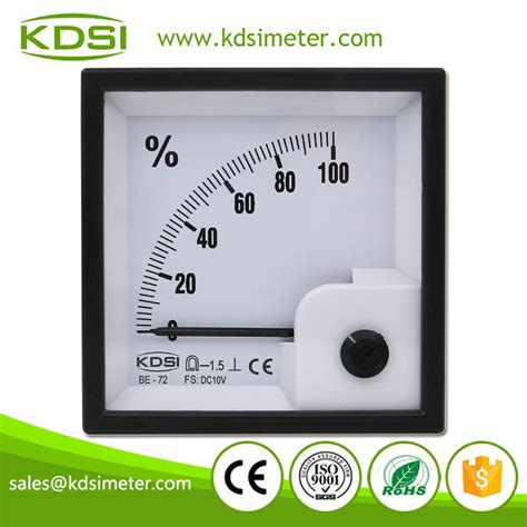 Easy Installation Be 72 Dc10v 100 Analog Dc Panel Volt Load Meter
