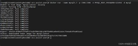 Docker安装和删除Mysql docker删除mysql CSDN博客