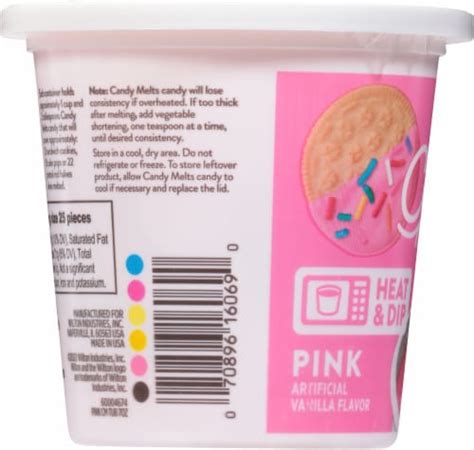 Wilton Candy Melts Pink Micorowavable Icing 7 Oz Frys Food Stores