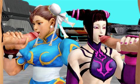 Post Chun Li Juri Han Street Fighter Xnalara