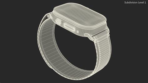 Apple Watch Ultra Trail Loop Black-Gray 3D Model $39 - .3ds .blend .c4d .fbx .max .ma .lxo .obj ...