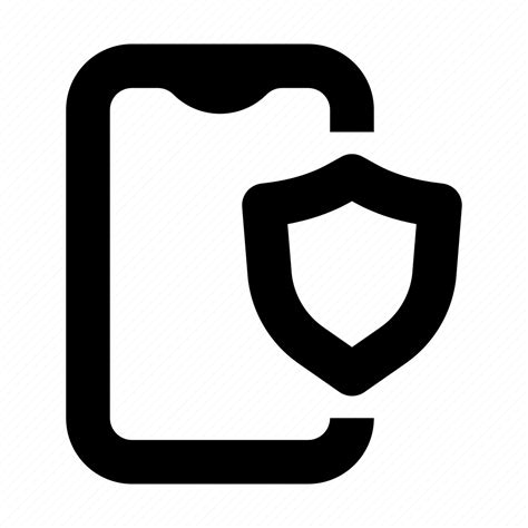 Mobile Protection Phone Shield Prevention Security System Icon Download On Iconfinder