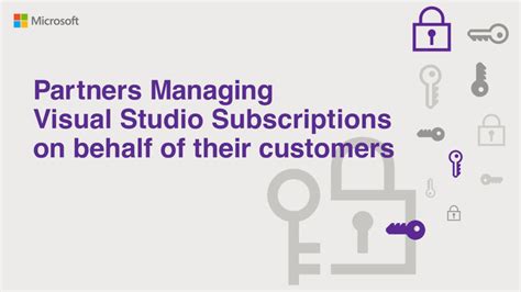 Visual Studio Subscriptions Administration Visual Studio