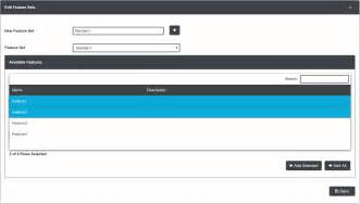 Add Feature Set To Product Version Software Potential