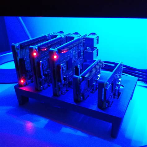 D Printable Compact Raspberry Pi Rack By Javier
