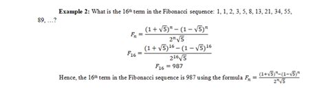 Fibonacci Numbers Definition Fibonacci Sequence Formula And Examples