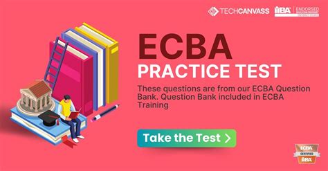 Free Ecba Practice Test By Techcanvass Techcanvass Posted On The Topic Linkedin