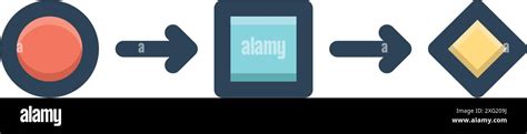 icon for sequences hierarchy stock vector image and art alamy