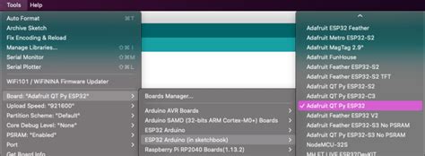 Arduino Ide Setup Adafruit Qt Py Esp32 Pico Adafruit Learning System