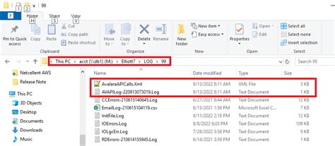 avalara log files elliott support center user feedback forums