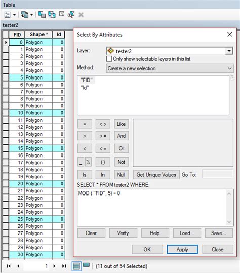 Arcgis Desktop How To Select Polygons Within A Feature Based On Rules