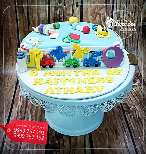 Six Months Cake Chocobee