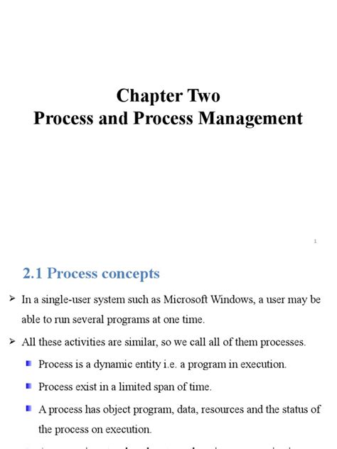ch2 process and process management pdf thread computing