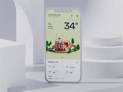 Weather App Interaction By Sang Nguyen For Orizon UI UX Design Agency On Dribbble
