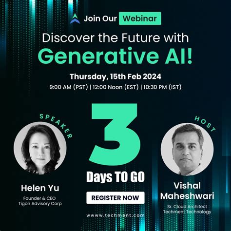 Techment Technology On Linkedin Webinar Generativeai Techment