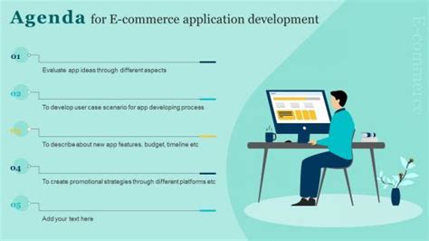 Agenda For E Commerce Application Development Ppt Diagrams PPT Presentation
