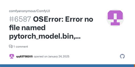 OSError: Error no file named pytorch_model.bin, model.safetensors, tf_model.h5, model.ckpt.index ...
