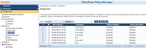 Mac Address Authentication In Clearpass Wireless Access