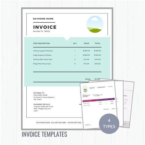 Invoice Templates Adsn