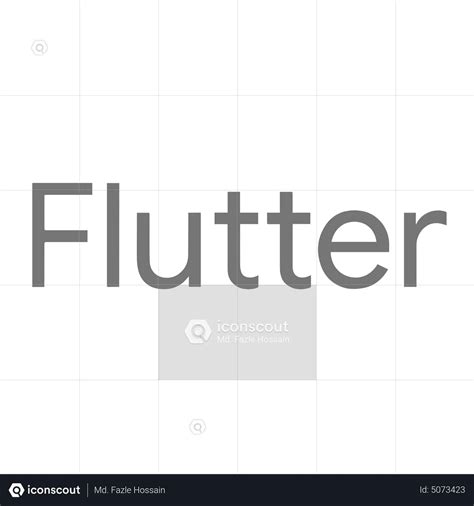 Flutter Logo Animated Illustration Download In Json Lottie Or Mp4 Format