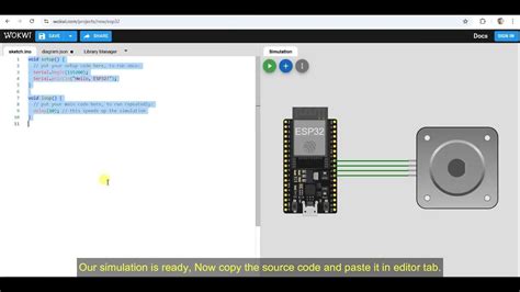 Bipolar Stepper Motor Simulation With Esp32 Wokwi Youtube