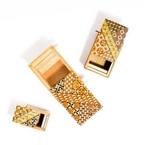 Yosegi Himitsu Bako Japanese Puzzle Box Japanese Tools Australia