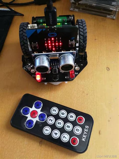 【雕爷学编程】arduino动手做（171） Microbit 开发板3microbit 编程机器人组装与测试 Csdn博客