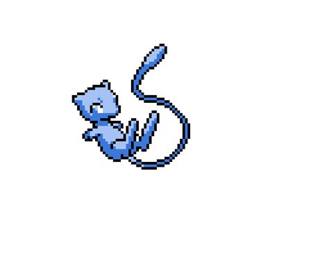 Shiny Mew Pixel Art