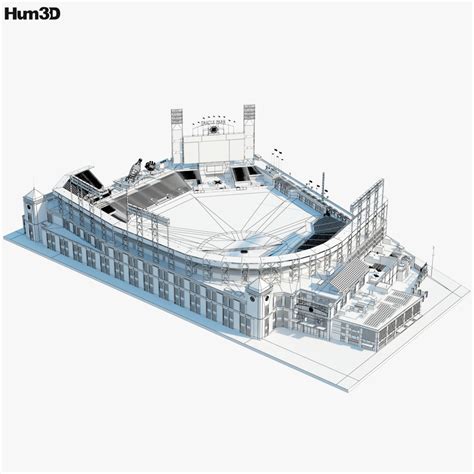 Oracle Park 3d Model Download Architecture On