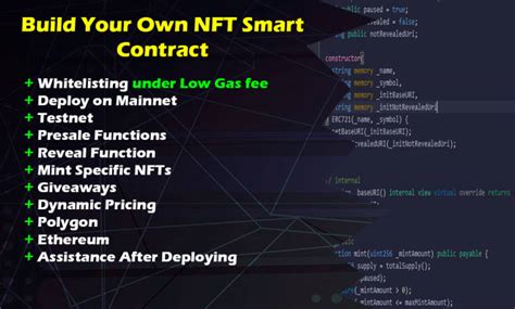 develop secure nft smart contract by proshub fiverr