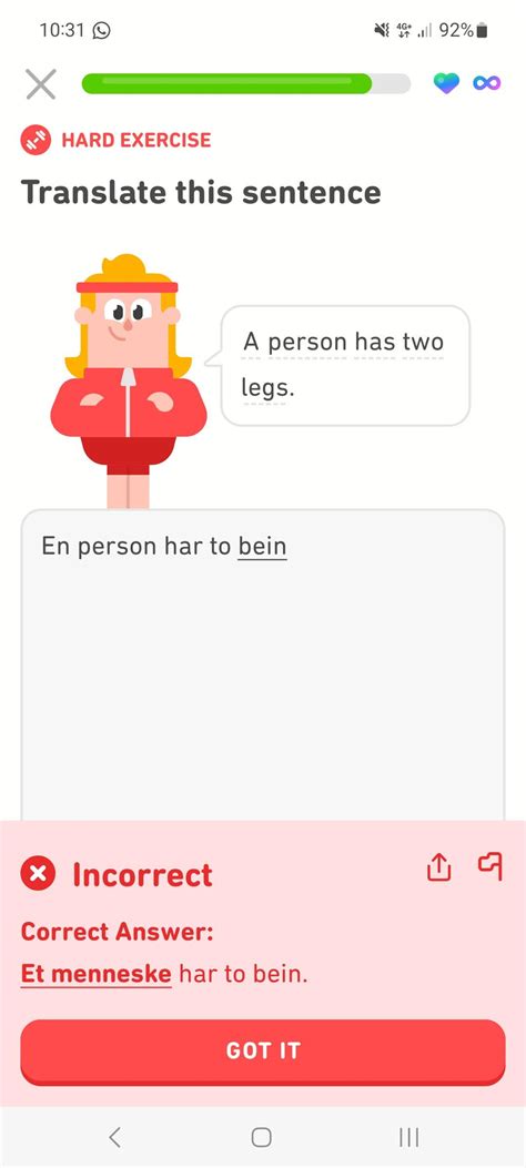 why is my answer wrong r norsk