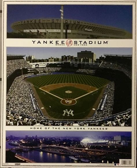 Yankee Stadium Poster Mlbp 2005 Old Stadium Home Of The New York Yankees Yankee Stadium New
