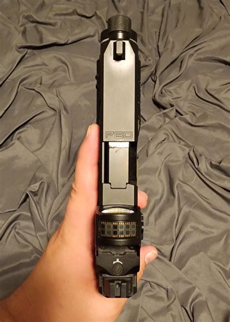 P80 Slide On A Dagger Frame Because Why Not R Palmettostatearms