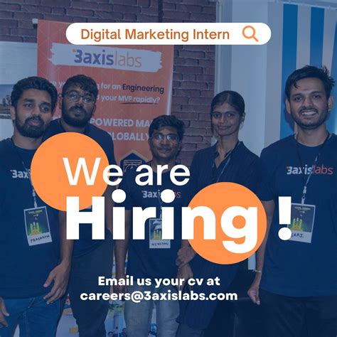 3axislabs On Linkedin 3axislabs Hiring Digitalmarketingintern