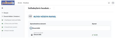 huseyn aliyev on linkedin yukselisdavamedir