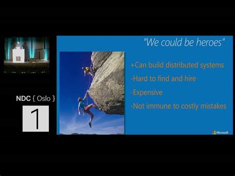 Ndc Conferences Talk Stairway To Cloud Orleans Framework For