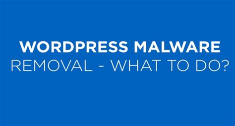 how to prevent and remove malware in wordpress developer diary