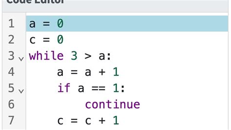 Python While Loops Continue Statement State Transitions Youtube