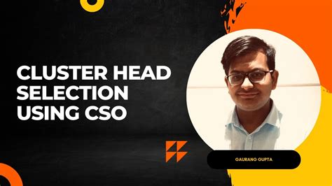 Cluster Head Selection Optimization Csoalgorithm Nodeplacement Codingtutorial Youtube