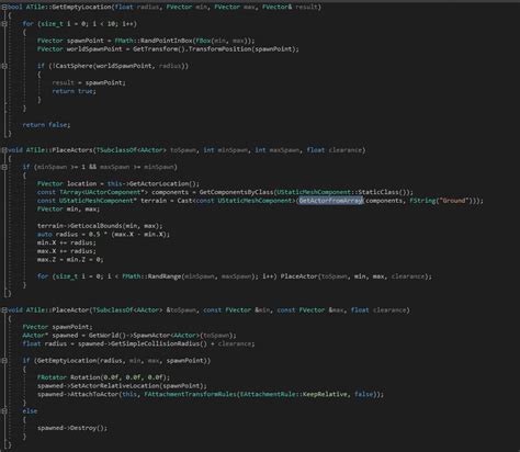 Using Collision Bounds Then Using A Clearance Parameter For Spawning Talk Gamedevtv