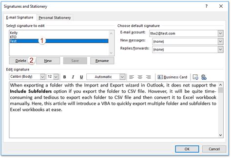 How To Delete Signature Files In Outlook