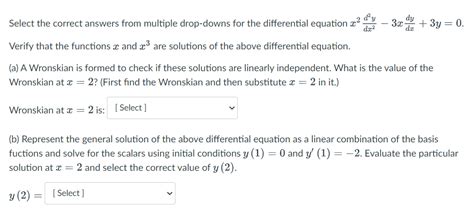 Solved Select The Correct Answers From Multiple Drop Downs