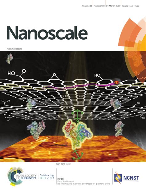 Pdf Front Cover Design Of Nanoscale Vol 11 N 10