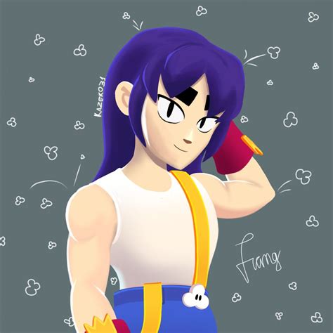 Fang Brawl Stars Fanart Brawlstars Gays Pochoclos Personajes
