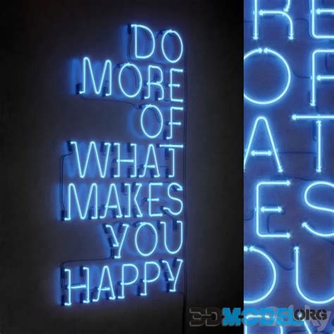 3d Model Light Modules Set 53 Neon