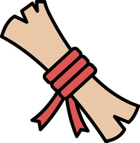 Premium Vector Scroll Icon In Outline Style