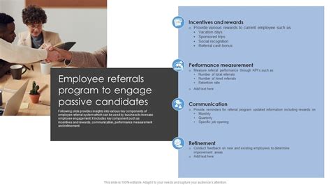 Employee Referrals Program To Engage Passive Candidates Sourcing
