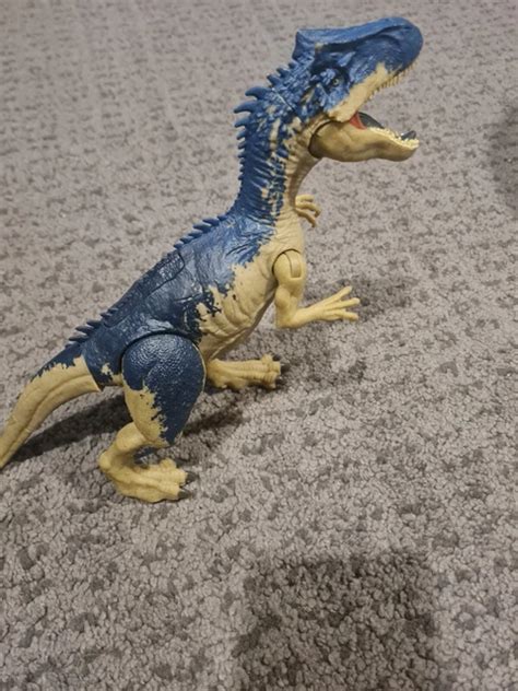 Jurassic World Camp Cretaceous Roar Allosaur Attack Dinosaur Action